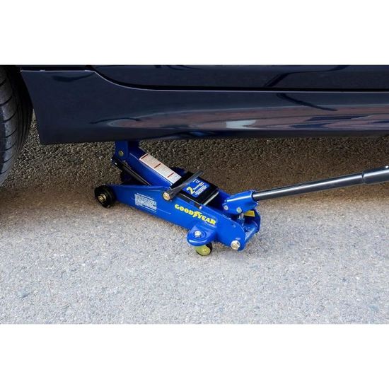 Cric à chariot hydraulique Goodyear 2 tonnes - Cdiscount Auto