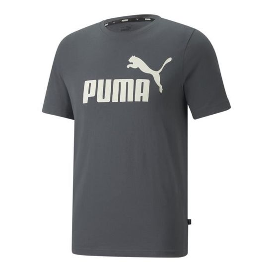 T-shirt Gris Homme Puma Essential Logo Grey - Cdiscount Prêt-à-Porter