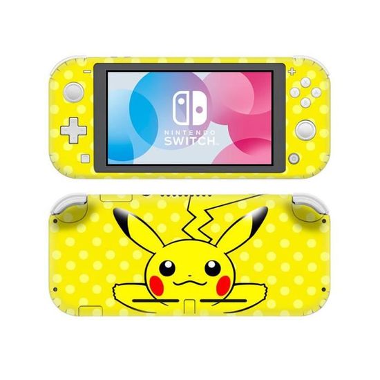 Sticker pour Nintendo Switch Lite, Pokémon Autocollant Skin Anti ...