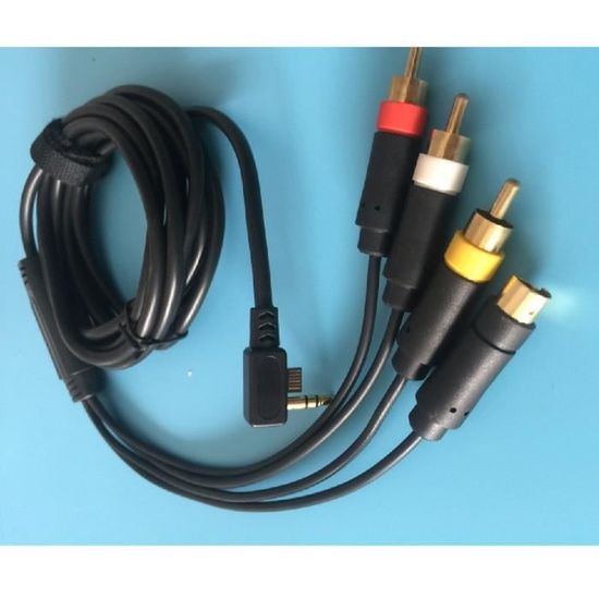 Cable AV S-video pour PSP 2000 / 3000 (brancher PSP sur TV) - Cdiscount ...
