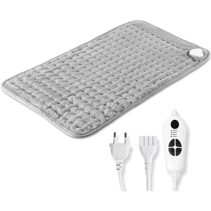 Coussin chauffant électrique avec 6 niveaux de chaleur rapides ...