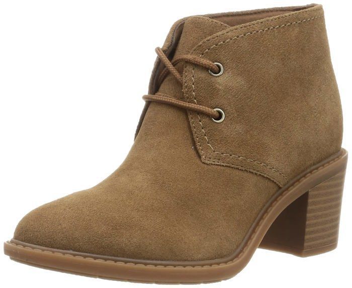 Botte Clarks - 261621804 - Femme Scene Laceboot Botte Tendance Kaki ...