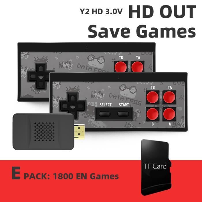 Carte HD 3.0 en - Mini Console de jeux vidéo Y2HD dddy 4K 8 Bit, avec ...
