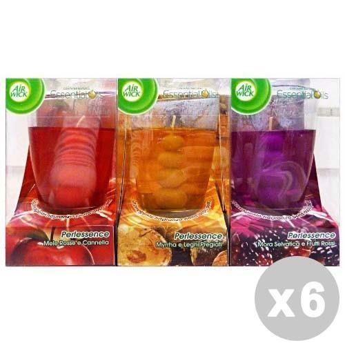 AIR WICK Set 6 AIR WICK Candela essential oil miste - deodoranti casa ...
