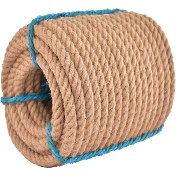 50Mètres Corde De Jute, Naturelle Sisal Corde Ficelle De Jute À 4 ...