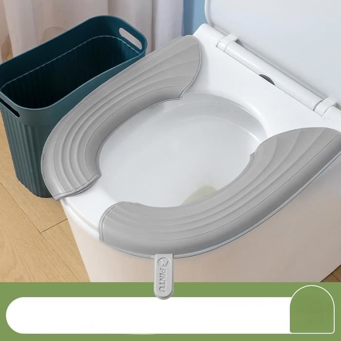 OligUniversal-Juste de siège de toilette,pâte de WC,coussin de siège ...