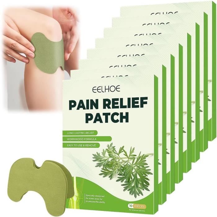 Patch Anti Douleur Genou, 80 Pcs Patch Chauffant, Patch Anti-Douleur en ...