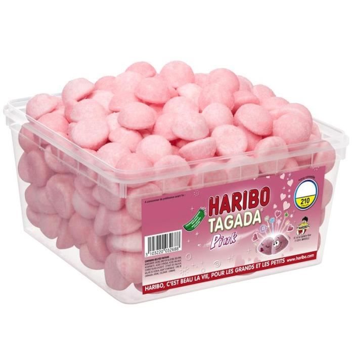 FRAISES TAGADA PINK HARIBO - BOITE DE 210 . - Cdiscount Au quotidien
