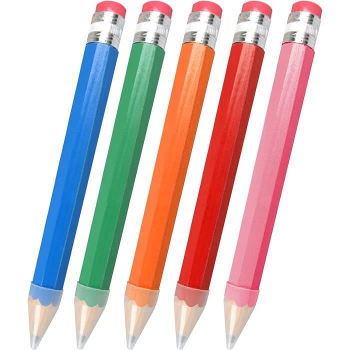 Crayon Géant En Bois 35cm, Nouveauté Long Crayon Géant Avec Gomme ...