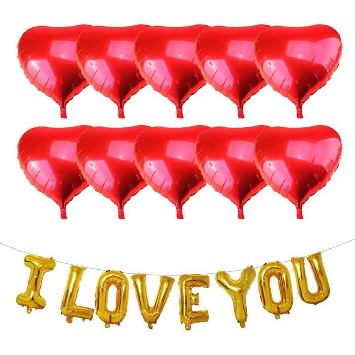 Ensemble De Ballons De La Saint-Valentin,Ensemble De Ballons De Fête En ...