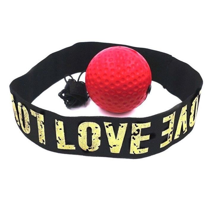 Red Ball - Balle réflexe de combat, accélération vitesse pour la boxe ...