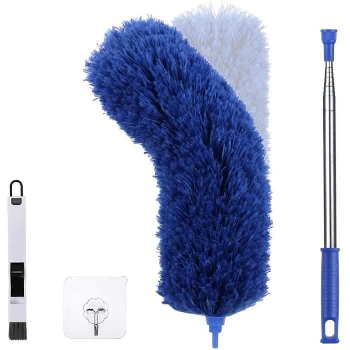 Plumeau Poussière,Plumeau Télescopique,Plumeau Microfibre avec Poignée ...