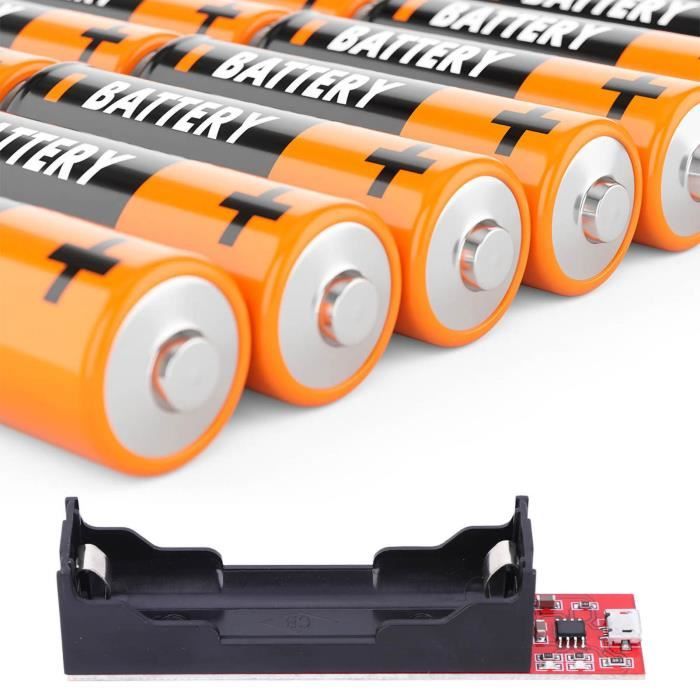 Cikonielf module de chargeur 18650 2pcs 18650 Module de chargeur 4.2V ...