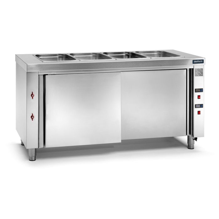 Table Inox Bain-Marie - 3 Bacs GN 1/1 - Gamme 700 - Réserve Chaude ...