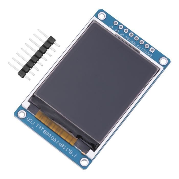 Duokon écran TFT Écran d'affichage LCD TFT 1,8 pouces 128RGB x 160 ...