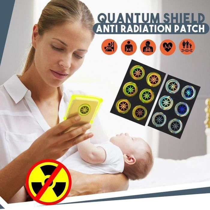 ESTINK Stickers Anti Radiation pour GSM et Ordinateurs 6 Pièces Protège ...