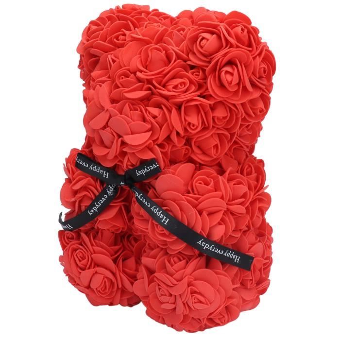 ROM Our Life-Like Rose Shaped Bear: A Perfect Romantic Valentine'S Day ...
