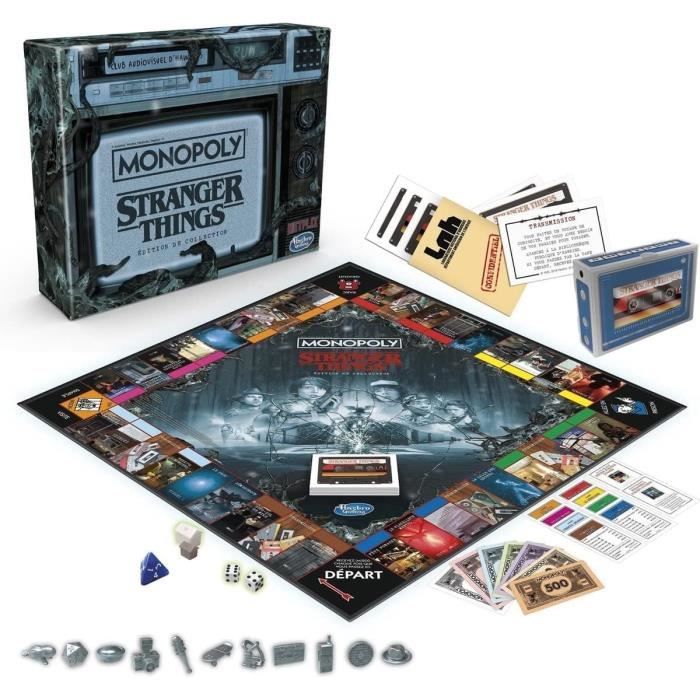 Monopoly Stranger Things Collector's Edition - Hasbro - Jeu de plateau ...