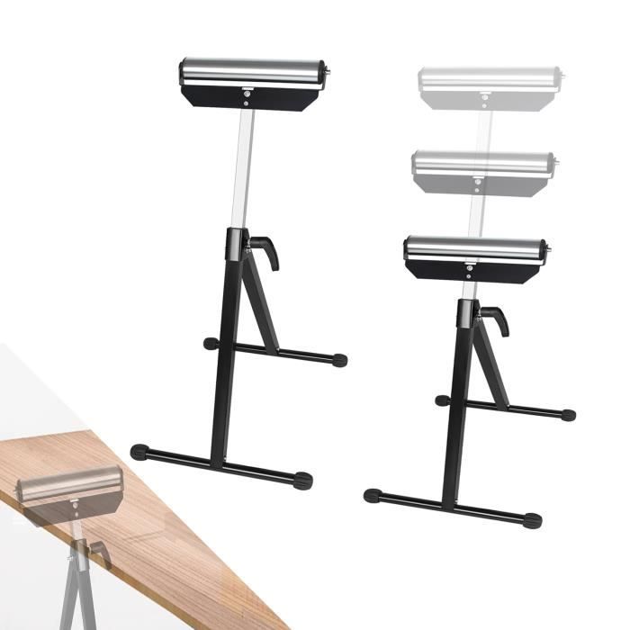 Support à roulettes - LZQ - Réglable en hauteur 68-108cm - Capacité de ...