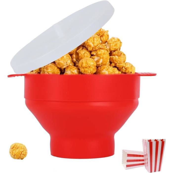 Popcorn Popper Pour Micro-Ondes, Bol À Popcorn Pliable, Bol À Popcorn ...