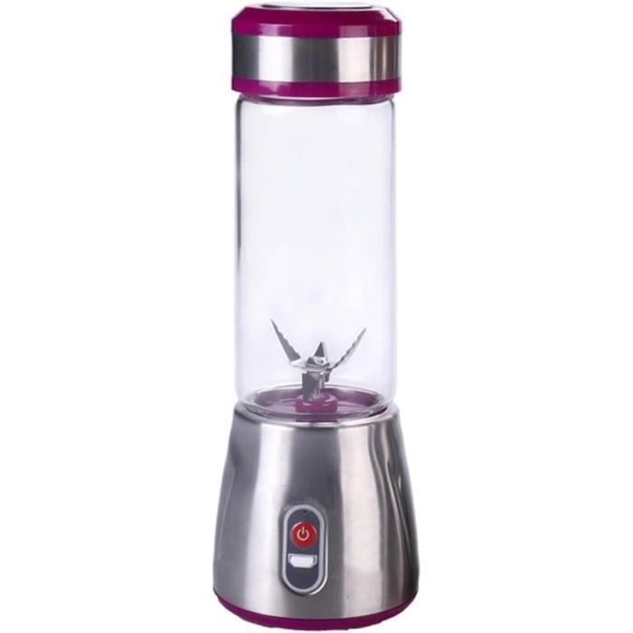 Blender Smoothie Maker Personal Electric Fruit Mixer With 6 Stainless ...