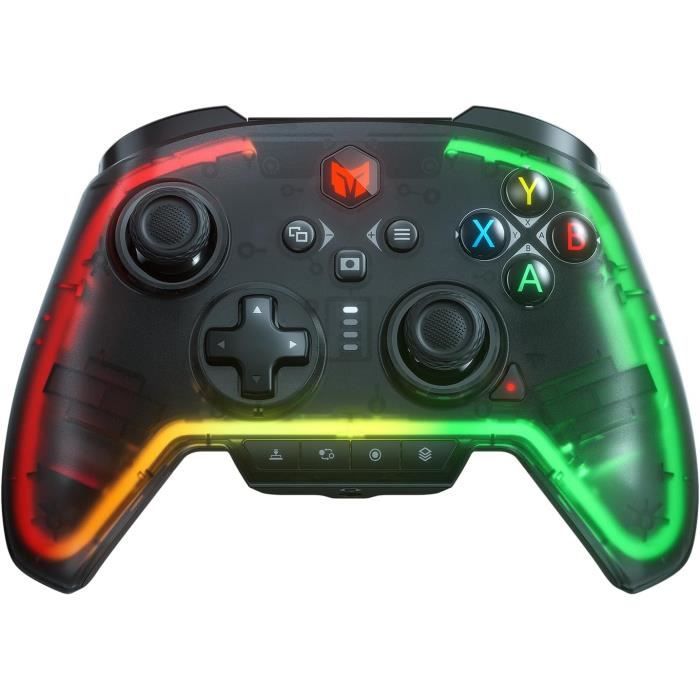 Manette Sans Fil, Rainbow 2 Pro Pc Controller 6 Axes Gyro Hall Effect ...