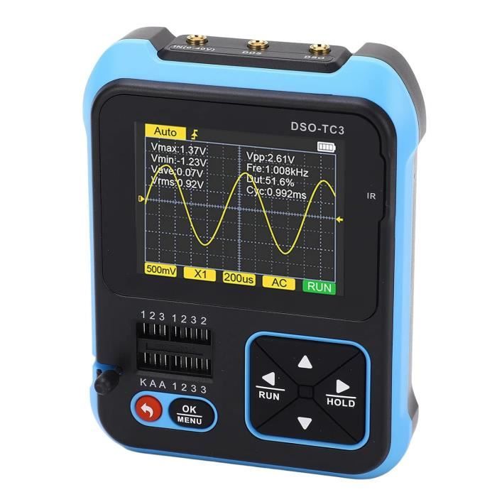 Oscilloscope Portable Dso Tc3 Multimètre Générateur D'Oscilloscope À ...