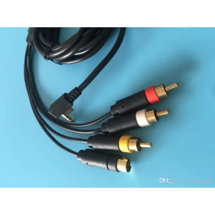 Cable AV S-video pour PSP 2000 / 3000 (brancher PSP sur TV) - Cdiscount ...