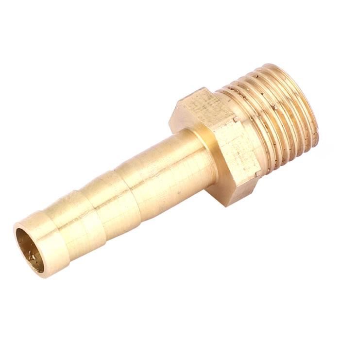 Connecteur fileté en laiton YOSOO - G1/8 - Raccord de tuyau pour gaz ...