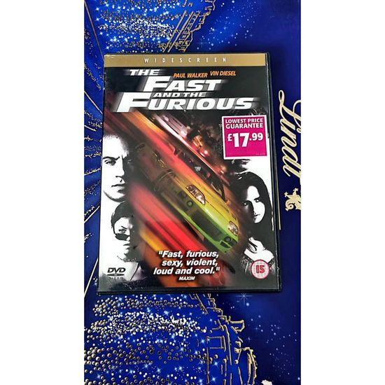 The Fast and the Furious (DVD Film Action / Course – VO Anglais – Vin ...