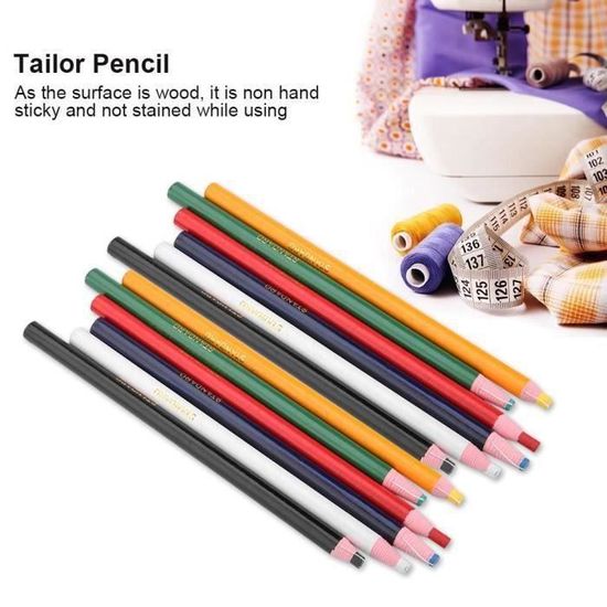 LOOK-Marqueur stylo coupe-libre outils de couture vêtement crayon pour ...