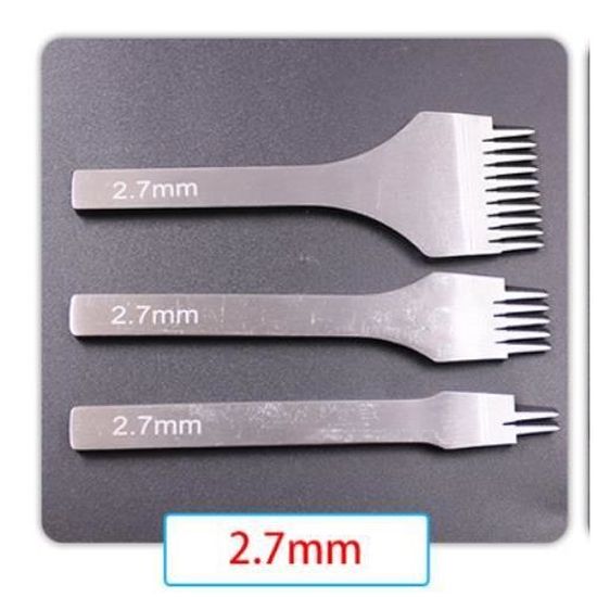 POINCON,2.7mm set--Poinçons pour trous de cuir Style français, ensemble ...