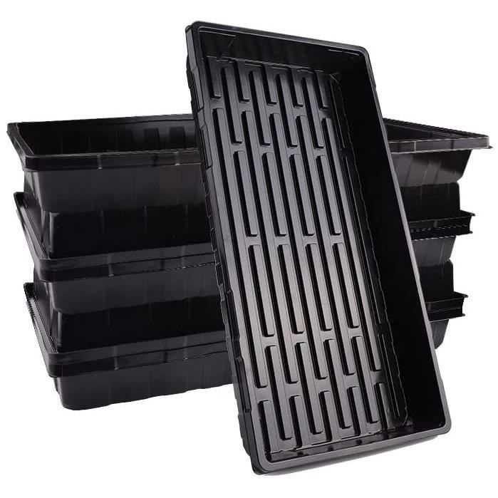 6 Pièces Plateau Semence Bac à Semis Potager Pot Germination Graine ...