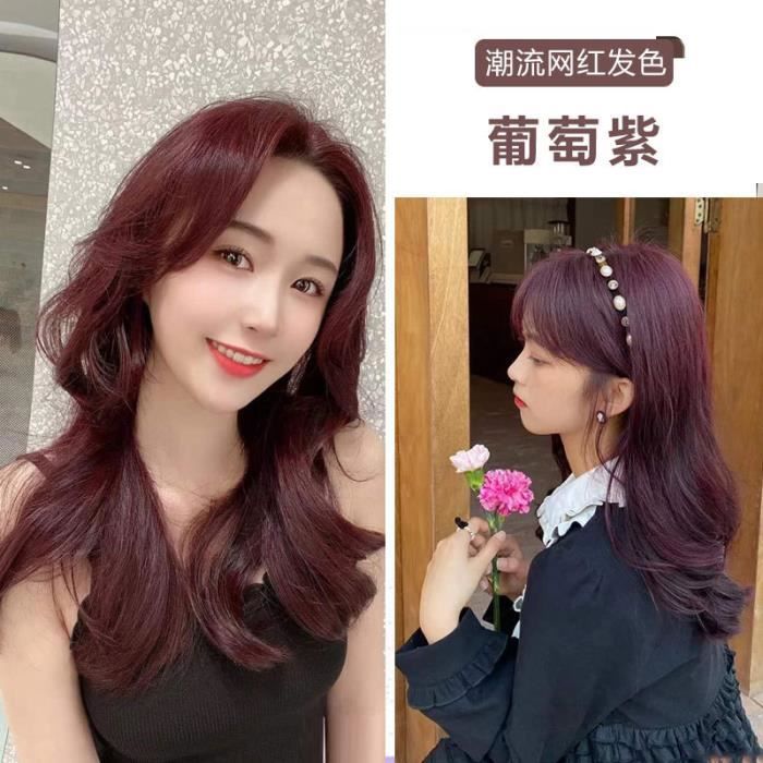 Raisin violet- -Crème de coloration des cheveux populaire, document ...