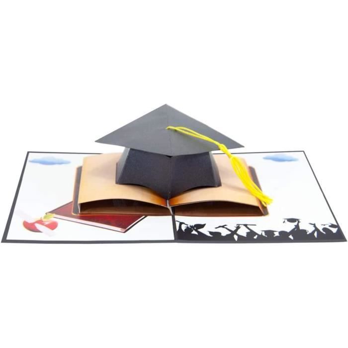 Carte de vœux pour remise de diplôme Œuvre d'art délicate qui se ...