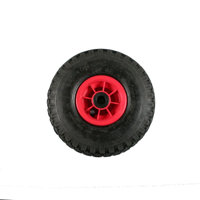 Roue diable - brouette 300 - 4 (260 x 85) axe 20mm roulement à bille ...