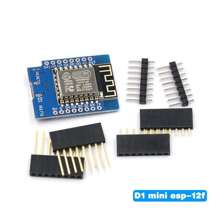 D1 Mini ESP-12F - Module sans fil NodeMcu v3 CH340 Lua, circuit imprimé ...