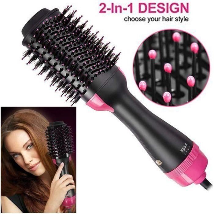Brosse Cheveux Rotative, Ionique, Soufflante ,Salon Air Chaud Paddle ...