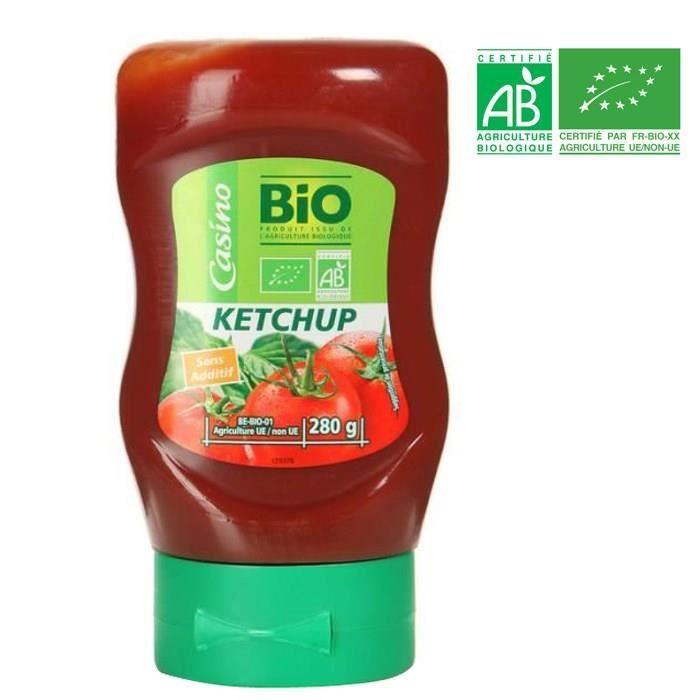 Ketchup Bio - 250 ml / 280g - Cdiscount Au quotidien