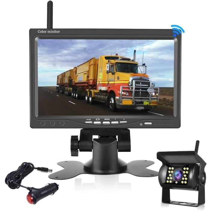 Caméra De Recul Sans Fil, Kit Caméra De Recul, Moniteur De Voiture ...