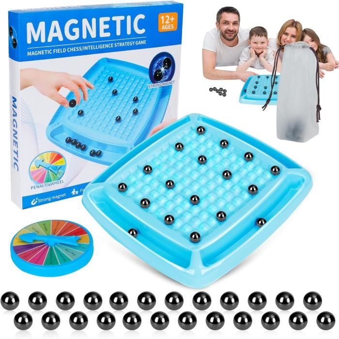 Échiquier Magnétique, Jeu Magnétique De Table, 24Pcs Pierres ...