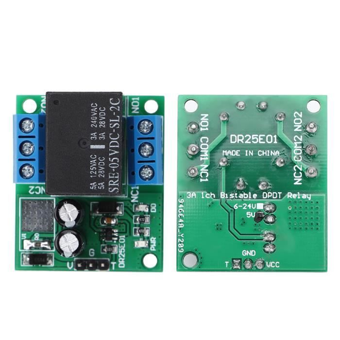 Cikonielf Module relais DPDT Cikonielf Module relais DR25E01 DPDT ... Cikonielf Module relais DPDT Cikonielf Module relais DR25E01 DPDT ...