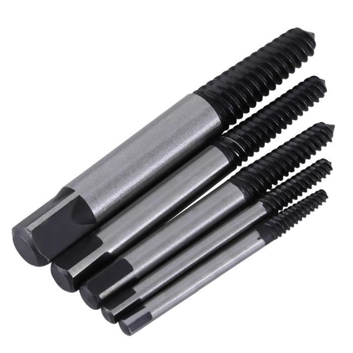 Hililand extracteur de foret de vis 5pcs extracteur de vis cassé peu ...