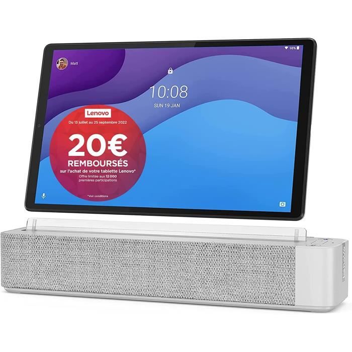 Lenovo Smart Tab M10 FHD Plus (2e gen.) avec Alexa - Tablette Tactile ...