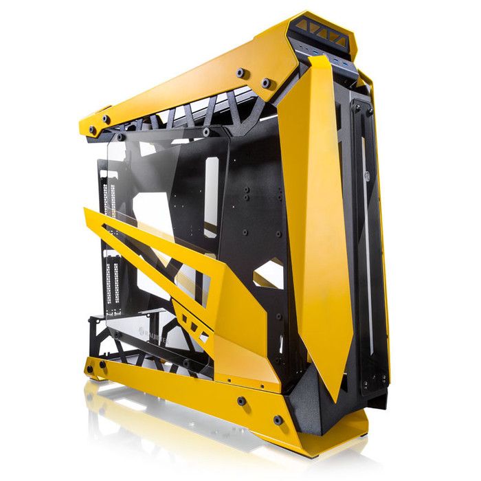 Boîtier PC - RAIJINTEK - Nyx Pro - Jaune - Acier - Design moderne ...