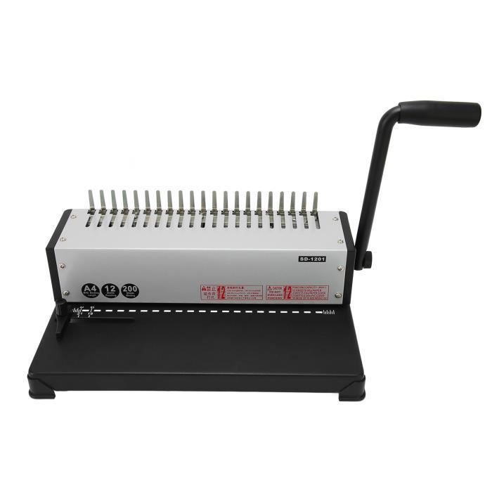 Sonew reliure à papier manuelle Machine à Relier, Kit de Matériel de ...