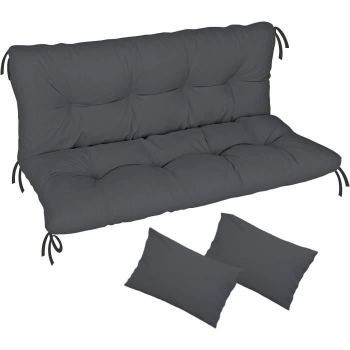 Coussin imperméable pour balancelle de Jardin, Matelas 100x50x50 pour ...