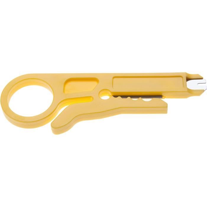 Dénudeur Cable RJ45 Electrique - Outil IDC 110 Style Punch Down pour ...