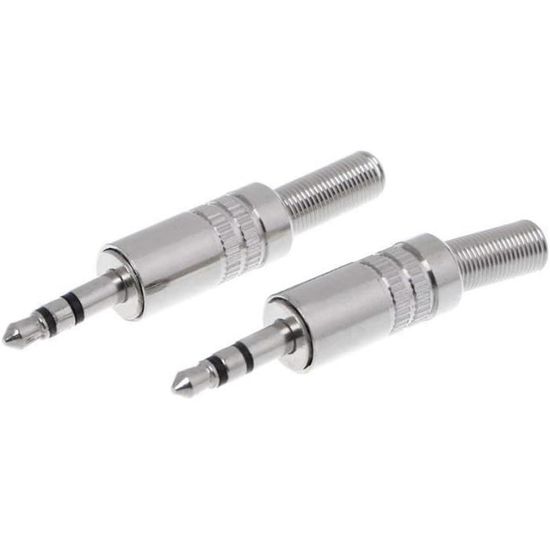 X15 Jack Pr Jack 3.5mm Male à Souder Stéréo Fiche Male Minijack ...
