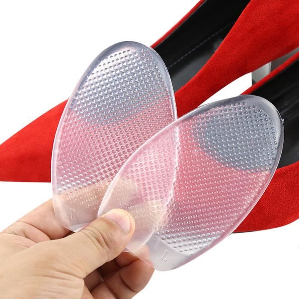 Demi Semelles Coussinet 3 Paires Demi Semelle Silicone Avant Pied Pour ...